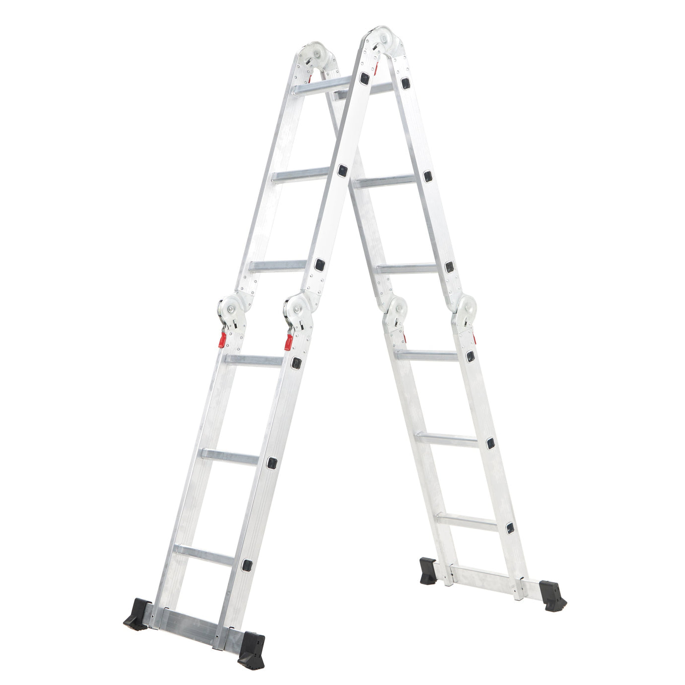 Gardenlife | Escalera Articulada 12 Escalones Multifunción Aluminio – Gardenlife Uruguay